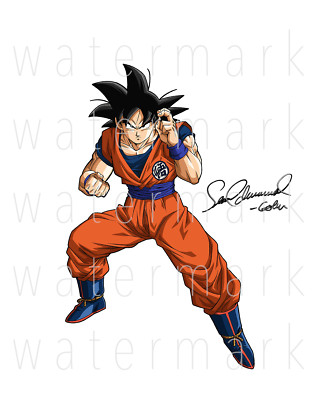 Sean Schemmel Goku Dragon Ball Z signed 8X10 photo picture poster ...