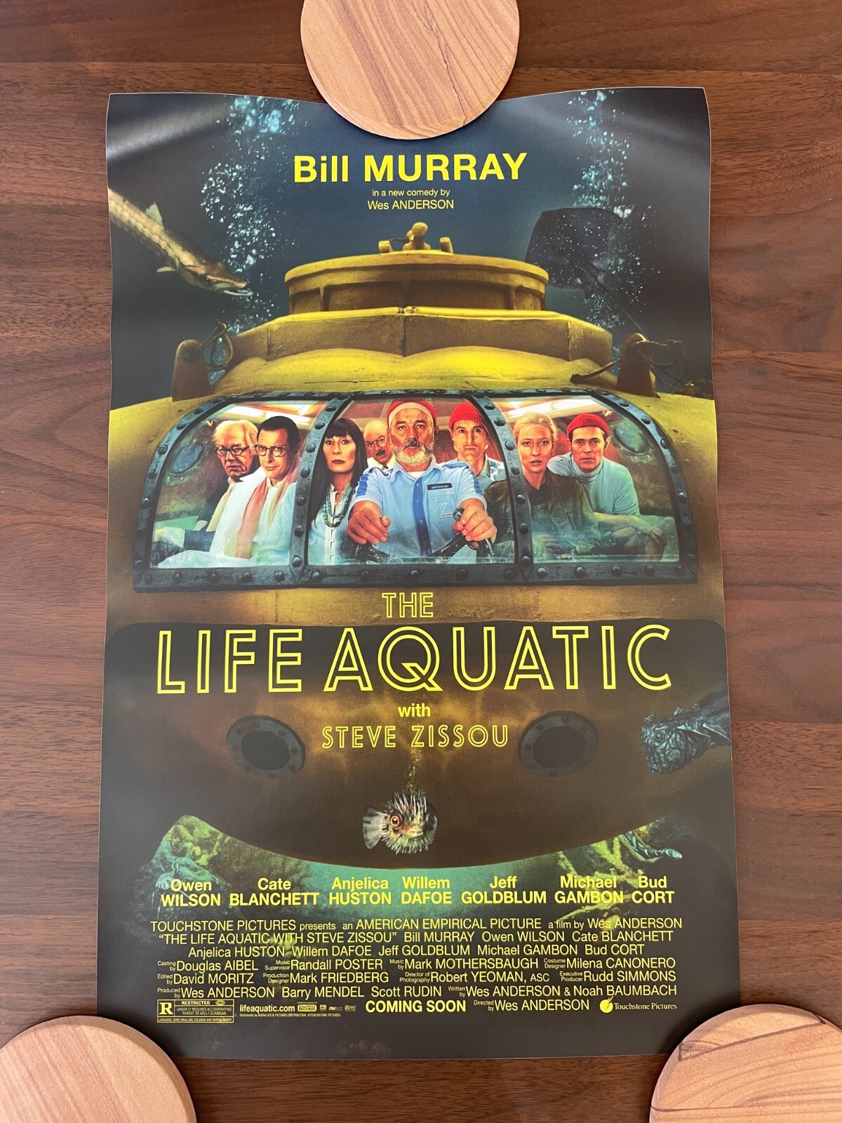 The Life Aquatic With Steve Zissou Movie Poster 2004