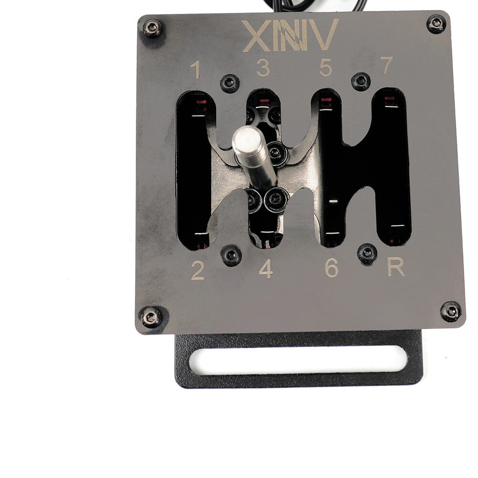 USB H Shifter/Clamp For Thrustmaster Logitech Steering Wheel SIM Racing ...