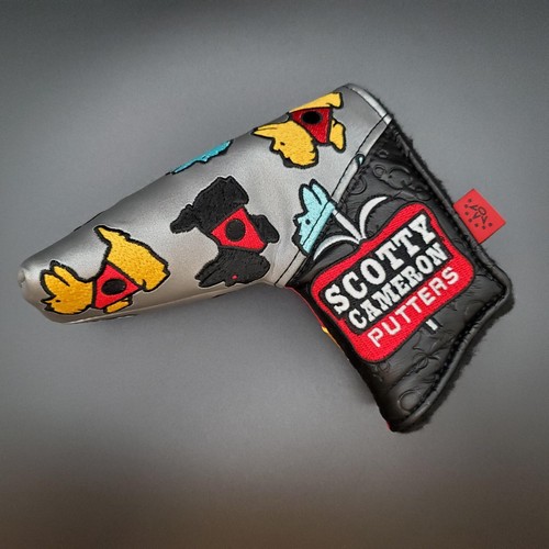SCOTTY CAMERON JAPAN DANCING DOG TIFF VEGAS JOHNNY RACER PATCH WORK ...