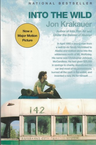 Into the Wild - Jon Krakauer, Anchor, Book 9780307387172| eBay