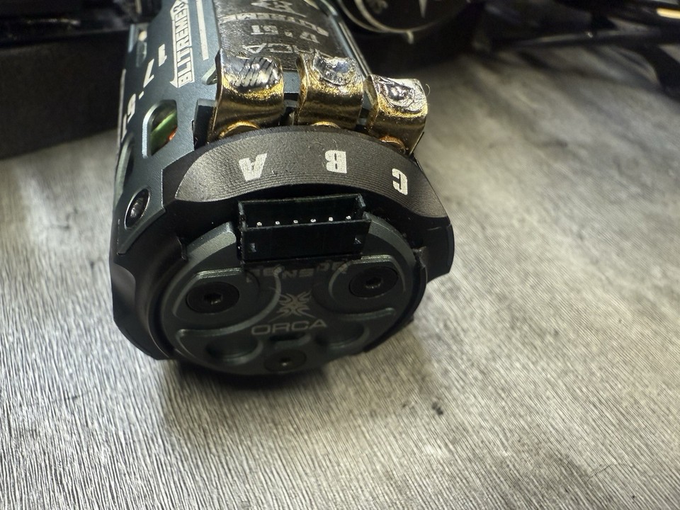 Orca MO24BT3U175A-TS Blitreme 3 Sensored Brushless Motor, 17.5T Team ...
