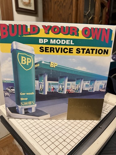 NIB BP "Build Your Own Service Station" Model Kit Authentic Model 1995 | eBay