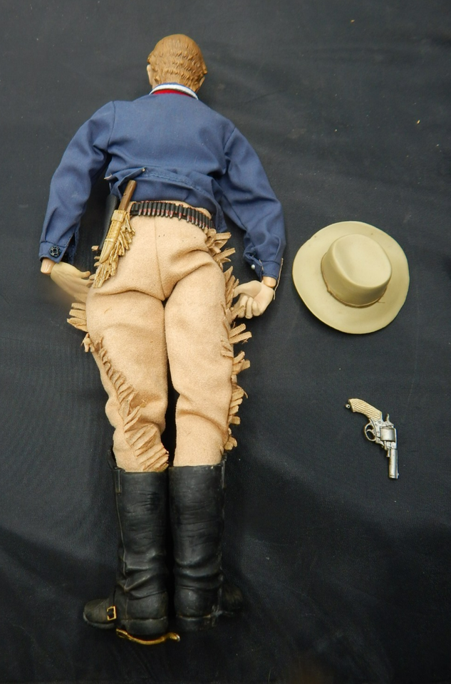 2000 SIDESHOW SIX GUN GENERAL CUSTER DOLL ACTION FIGURE ARTICULATED ...