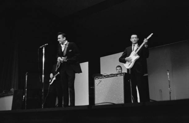 Johnny Cash & The Tennessee Three In Concert 1965 OLD PHOTO 2 | eBay