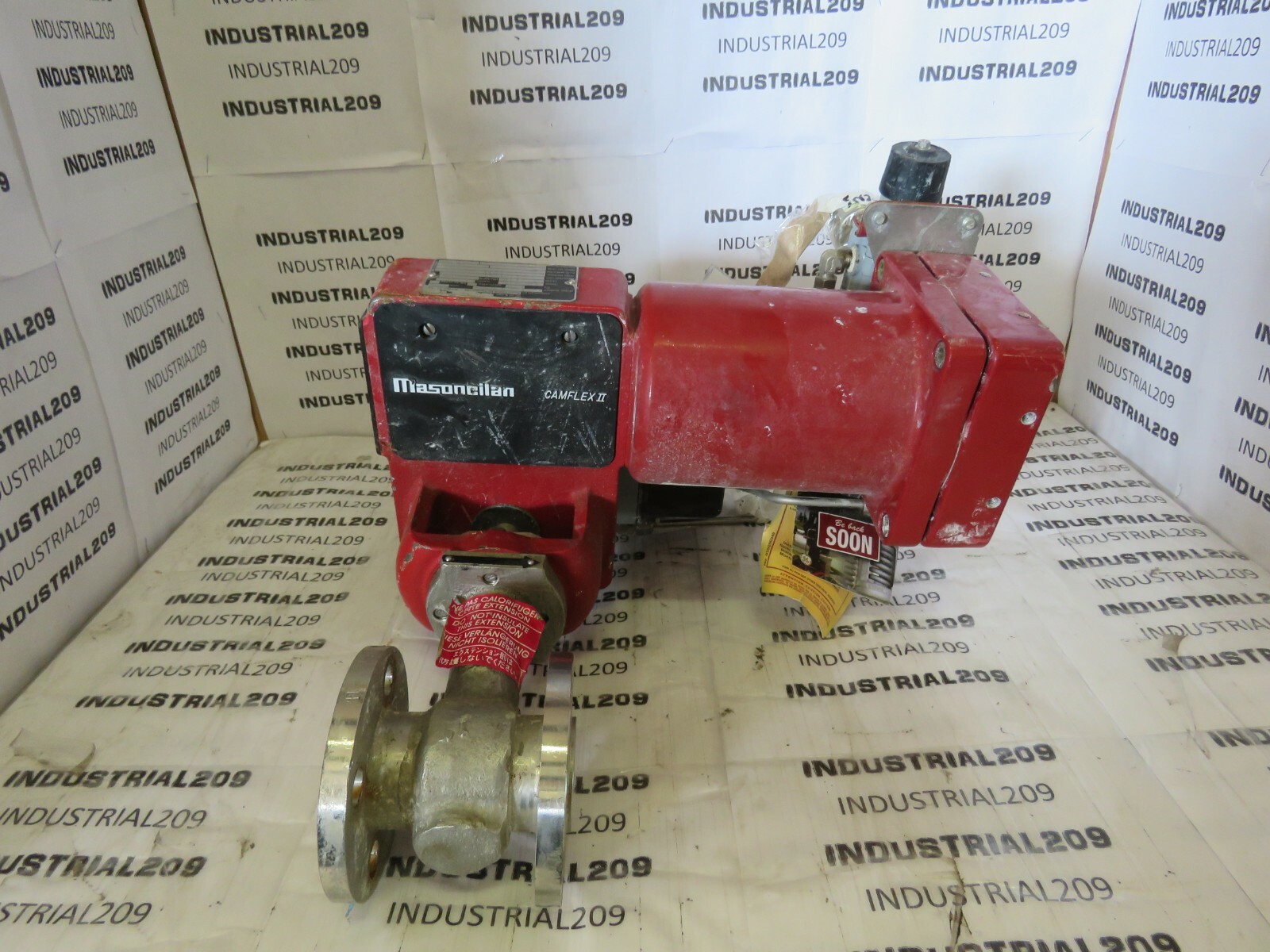 MASONEILAN CAMFLEX II 1'' 150 VALVE 35-35212 w/ SV-II POSITIONER USED ...
