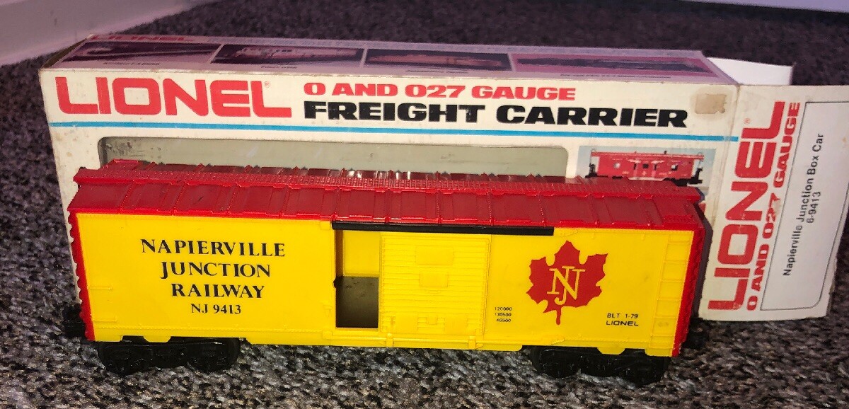 Lionel Napierville junction Box Car 6–9413 (12i) | eBay