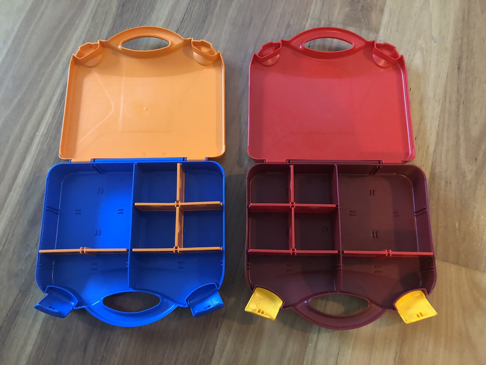 2 x Lego Storage Cases With Compartments | eBay
