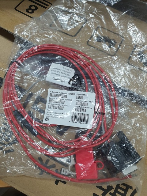 Motorola HLN6863B Mid Power Rear Ignition Cable for Motorola XTL5000 ...