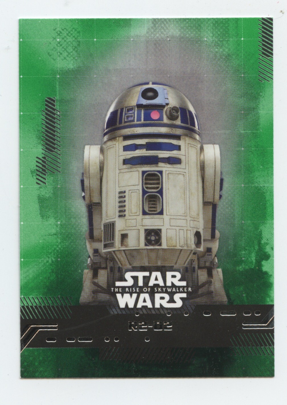 Star Wars Rise of Skywalker GREEN parallel card - #22 R2-D2 | eBay