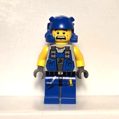LEGO Power Miners Minifigure Power Miner Doc (Genuine) | eBay