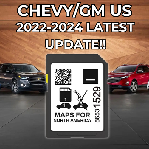 GM GPS Navigation SD Card: Chevy, Buick, Cadiallac Map NEW 8653-1529 ...