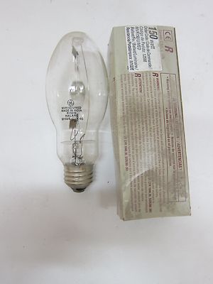New GE MVR150/U/MED 12598 150W Metal Halide Light Bulb Multi Vapor Lamp ...