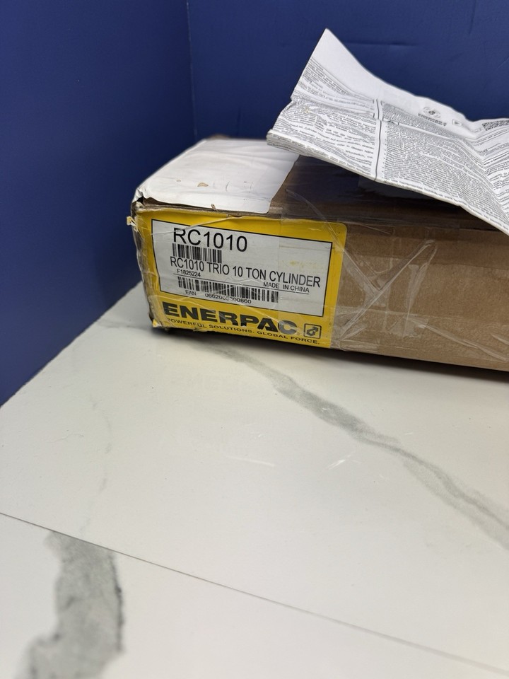 ENERPAC RC1010 Hydraulic Cylinder Ram,10 ton,10-1/8" Stroke NEW ...