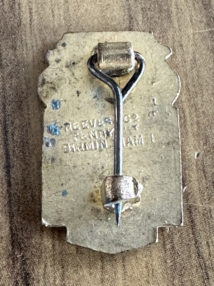 Old Butlins Skegness 1949 Yellow/Black Windmill Design Enamel Badge By ...