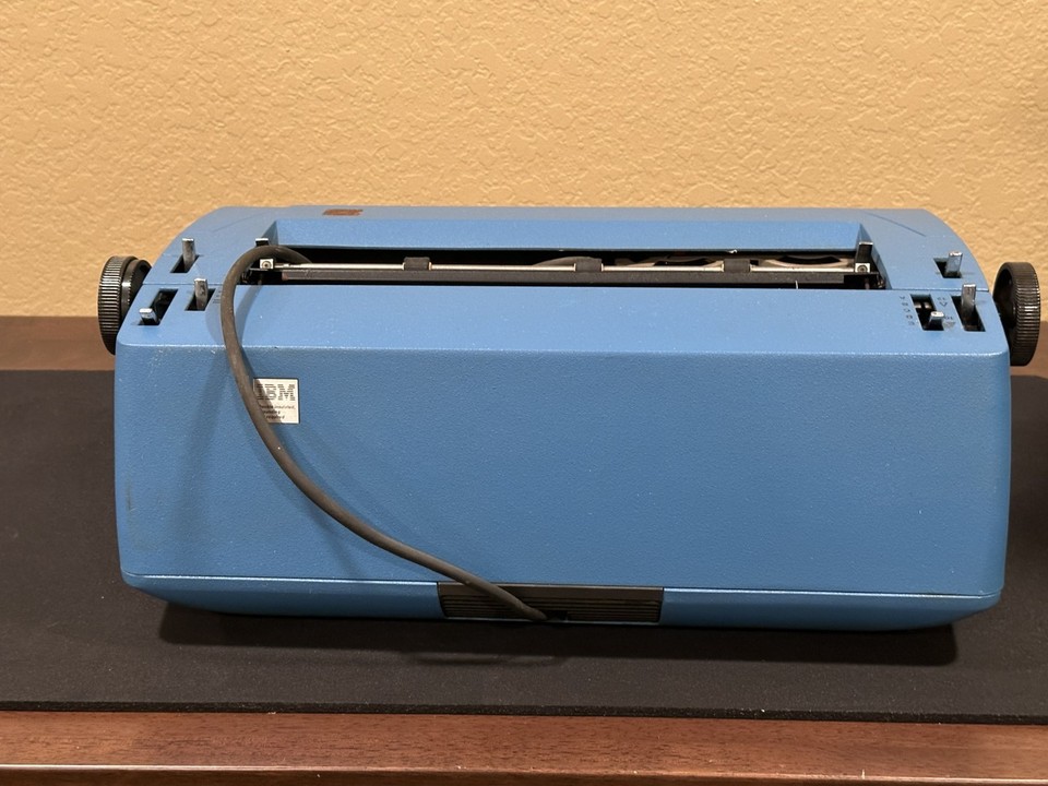 Vintage Blue IBM Selectric II Typewriter for Parts or Repair | eBay