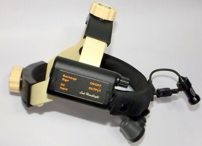 Lightweight Headgear Headlight with Binocular Headloupe | eBay