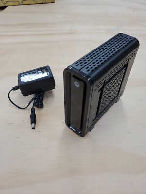 Motorola SURFboard Model SB6121 DOCSIS Cable Modem with power adapter ...