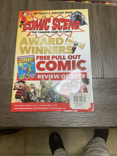 COMIC SCENE MAGAZINE~Feb 2020 Issue #11 Vol 2~ Award Winners~Free Comic ...