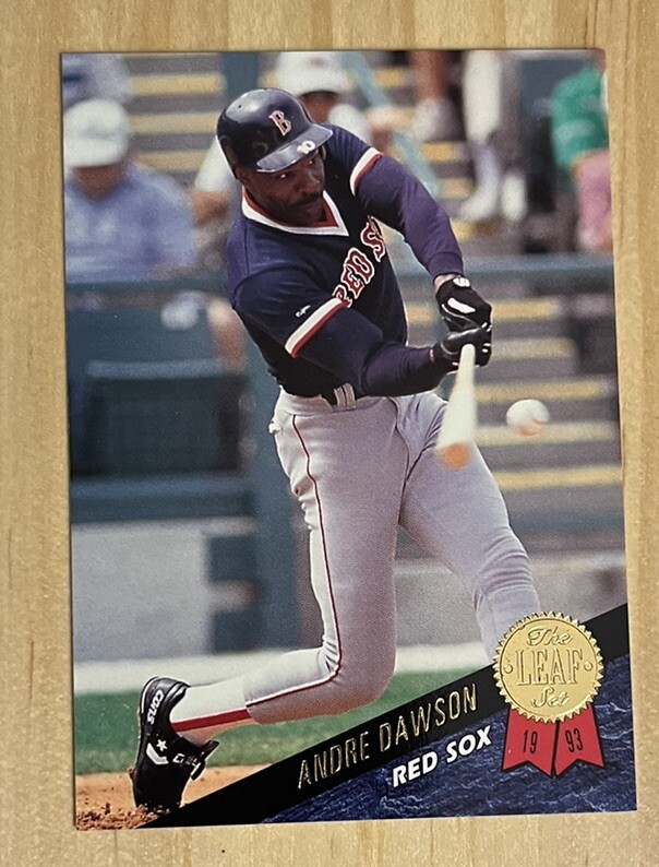 1993 Leaf #310 Andre Dawson Boston Red Sox HOF | eBay