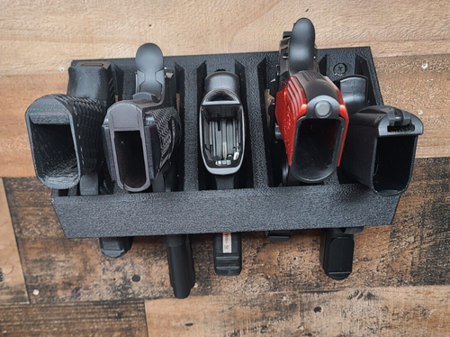 Wall mounted pistol rack for glock colt sig m&p ruger | eBay