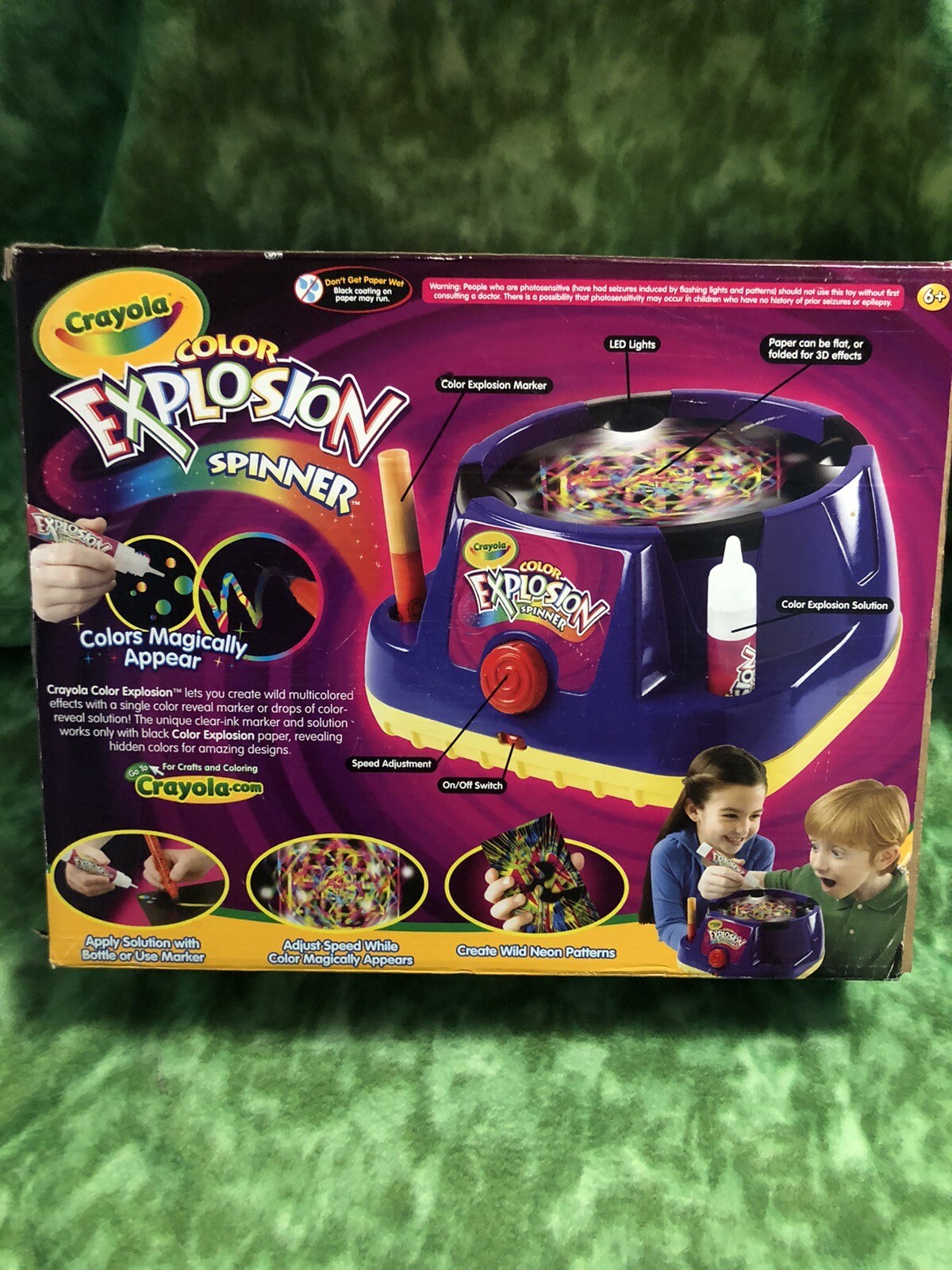 Crayola Color Explosion Spinner 3d Art for sale online | eBay