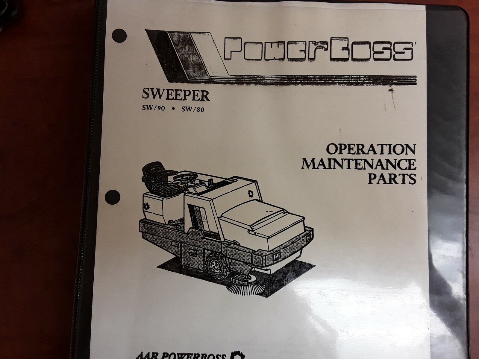 PowerBoss Sweeper SW/90 SW/80 Operation, Maintenance & Parts | eBay UK