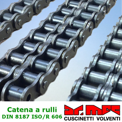 Giunto per catena a rulli semplice DIN 8187 ISO/R 606 | eBay