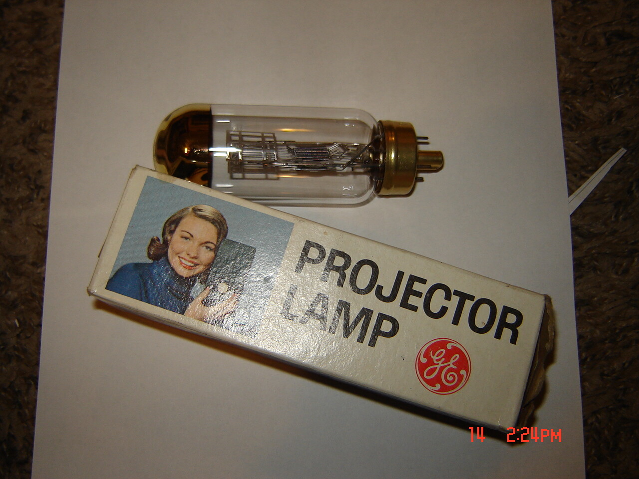 16mm EIKI ST-0 1, 2, 3 Projector Bulb, 16mm Eiki ST-0 Bulb,1 New 1000 ...