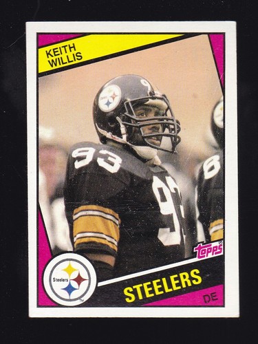 1984 Topps Keith Willis #172 Pittsburgh Steelers | eBay