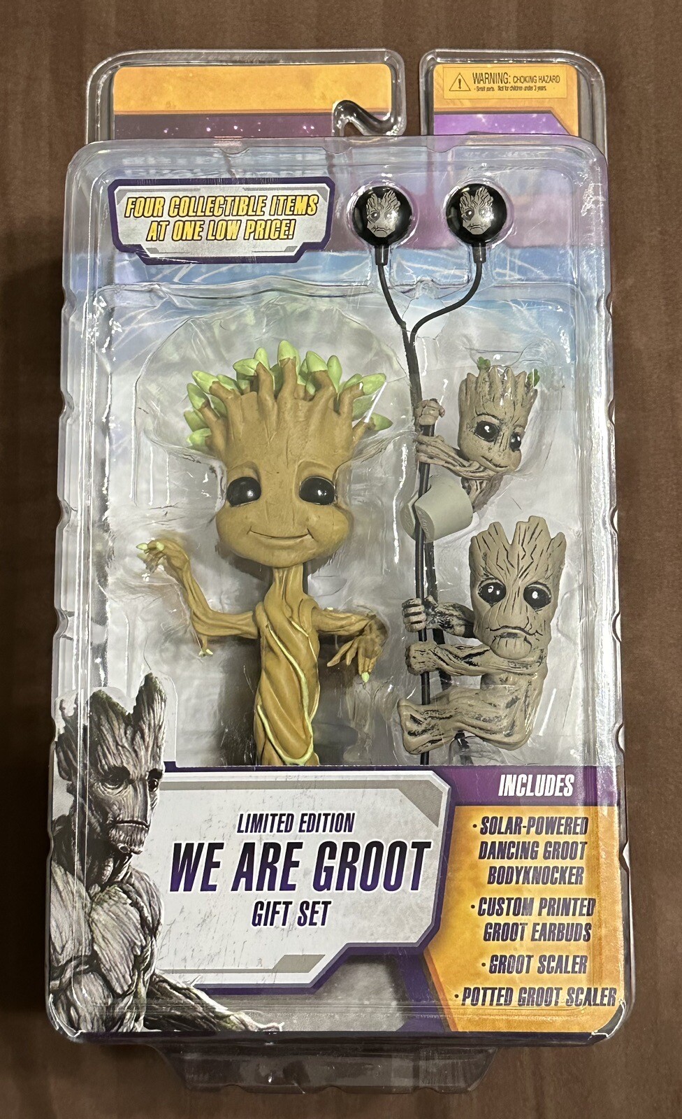 NECA Limited Edition Guardians of the Galaxy "We Are Groot" Gift Set | eBay