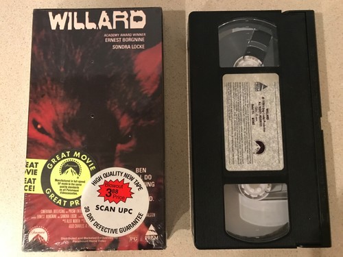 Willard (VHS, 1990) Ernest Borgnine, Sondra Locke | eBay