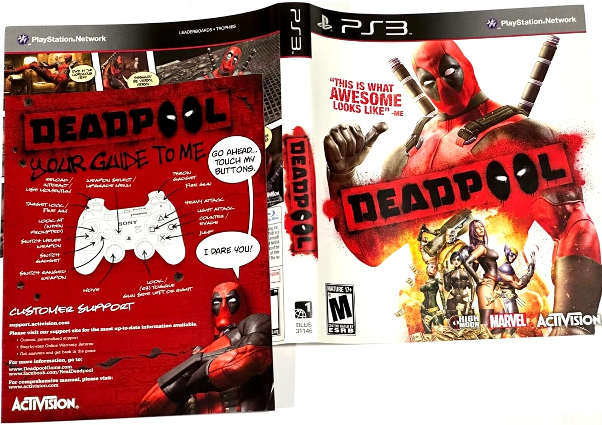 Deadpool Game Ps3