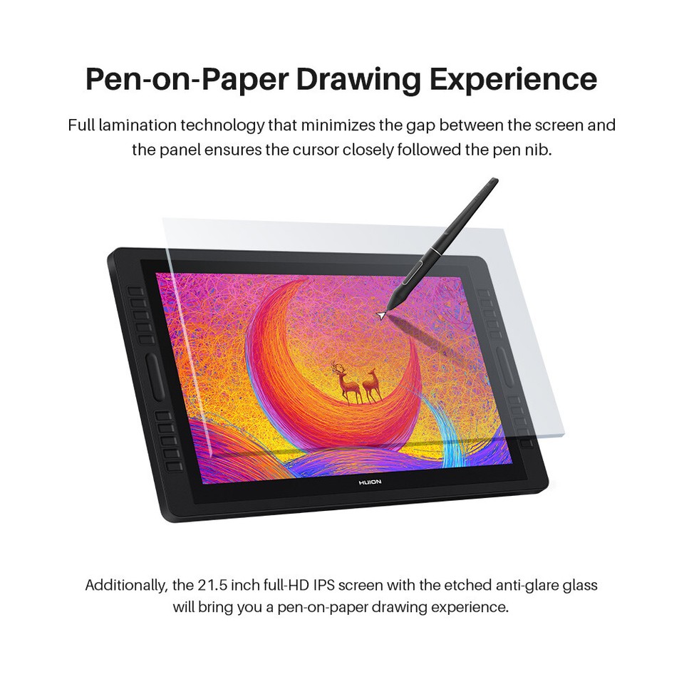 Huion Kamvas Studio22 Stand-alone pen display computer 16G Certified ...