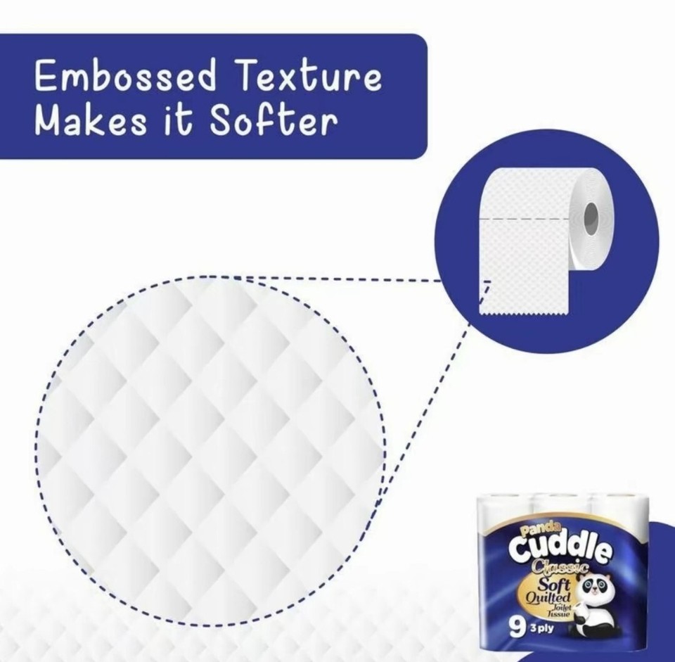120 Bulk Buy Softesse Cuddle Unscented Soft Quilted Toilet Rolls - 3 ...