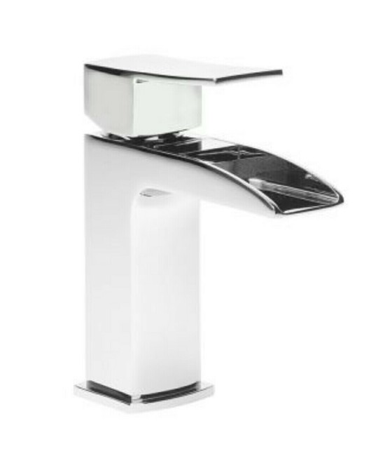 R2 Roper Rhodes Info Basin Mixer Water Bath Tap With Click Waste Chrome ...