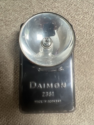 WWII Era German Wehrmacht Type DAIMON 2361 Personal Pocket Torch Light ...
