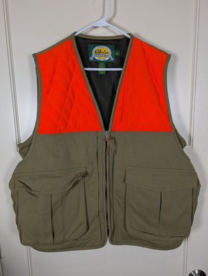 Cabelas Upland Hunting Vest Pheasant Quail Padded Adult Size: L Reg | eBay