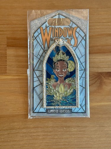 Disney Windows of Magic Pin Princess And The Frog DLR LE 2000 Naveen ...