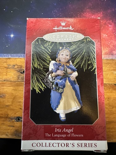Hallmark Keepsake Iris Angel Christmas Ornament 1998 Language Of ...