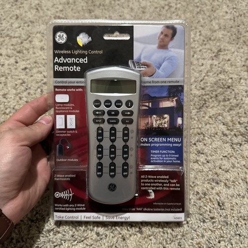 GE Advanced Remote Wireless Lighting Control Z-Wave #45601 | eBay