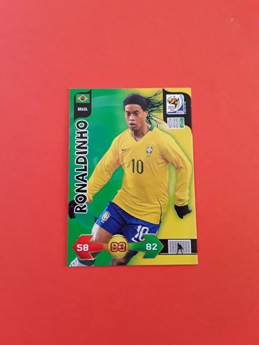 RONALDINHO BRASIL PANINI FOOTBALL CARD FIFA WORLD CUP 2010 SOUTH AFRICA ...