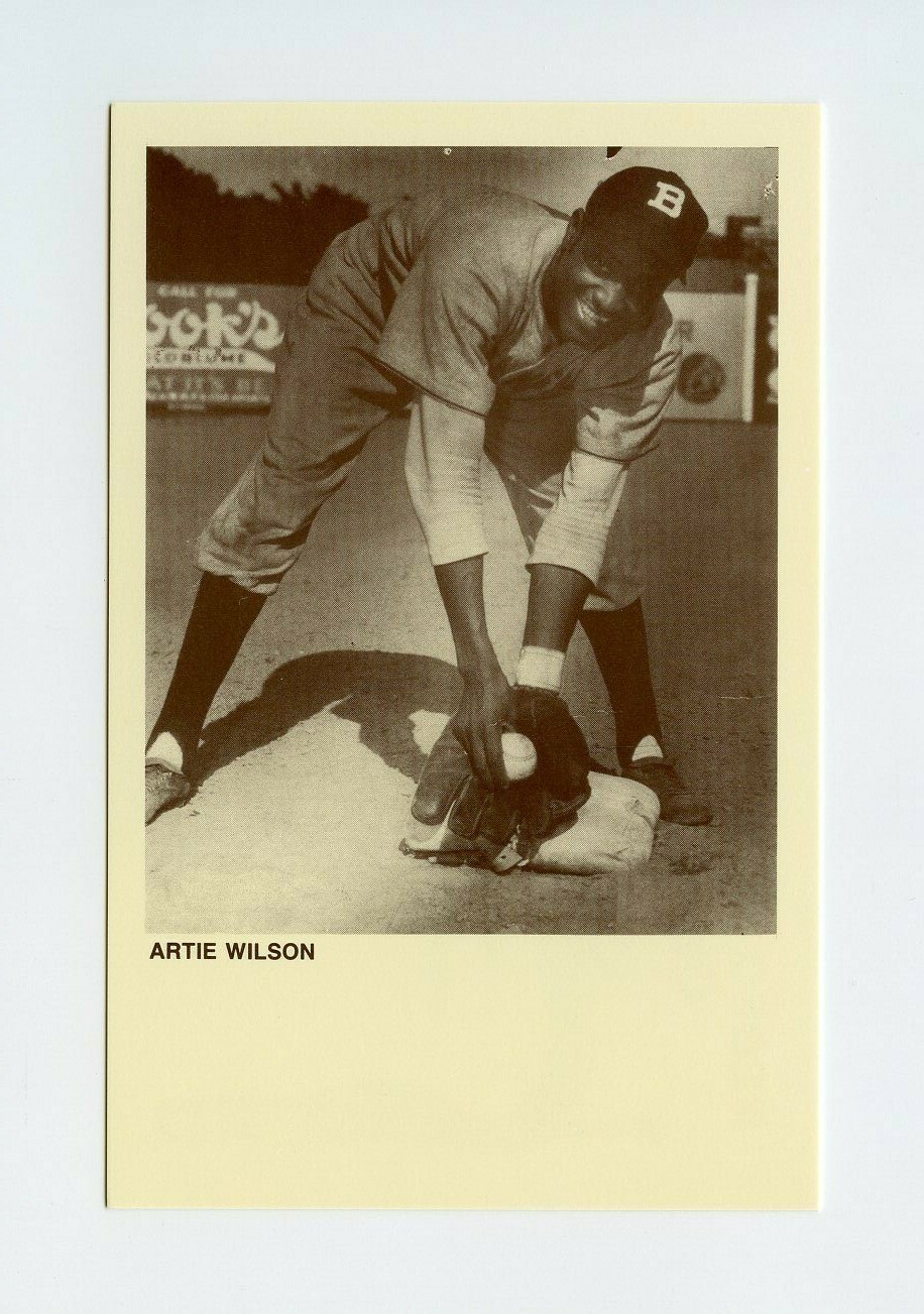 #TN233284 ARTIE WILSON Limited Edition Negro League Baseball Card | eBay