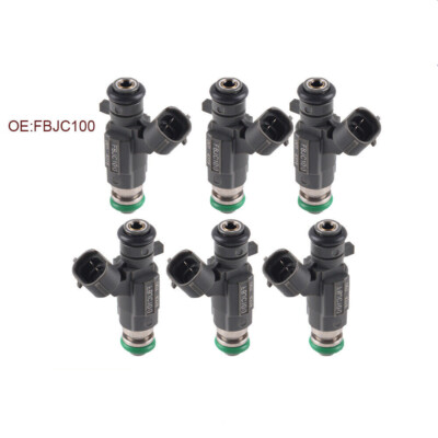 6pcs Fuel Injectors For 2003-2006 Holden Rodeo RA JECS FBJC100 6VE1 3 ...