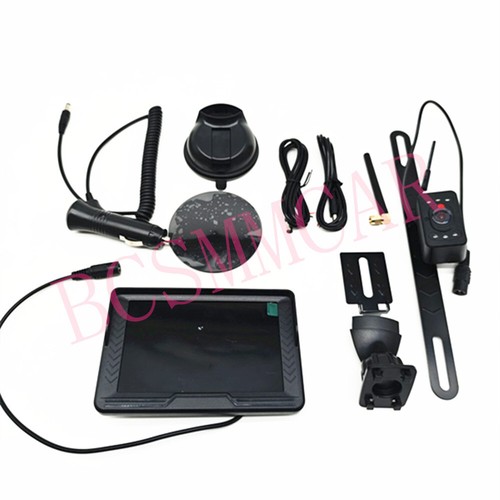 5in Monitor SUV Car Backup Camera Rear View Night Vision Front ...