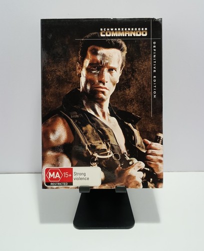 SHWARZENEGER COMMANDO - DEFINITIVE EDITION - 2 DISC SET DVD | eBay Australia