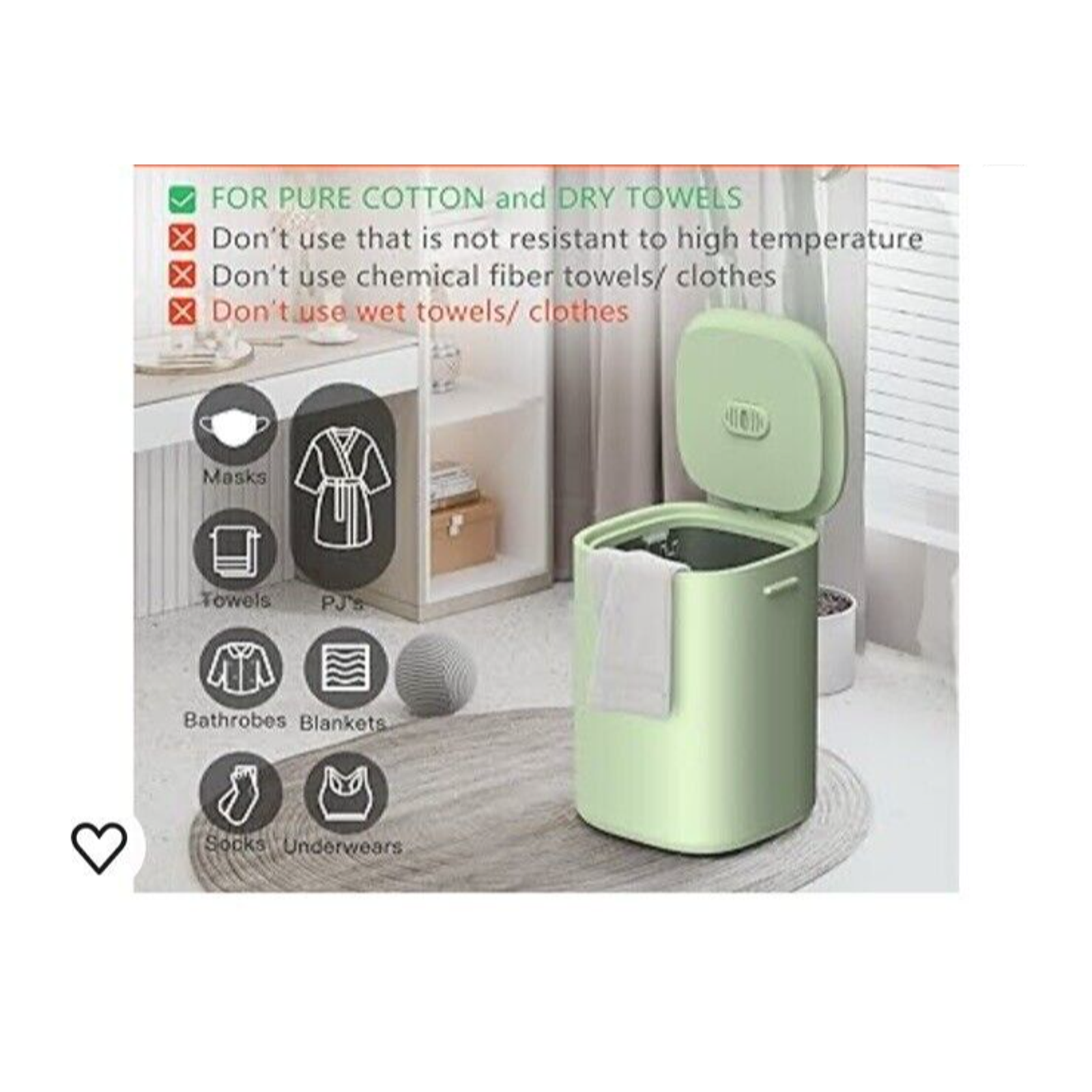 Towel Warmer , Hot Bucket Doace Model E1616 Auto Keep Warm With Delay ...