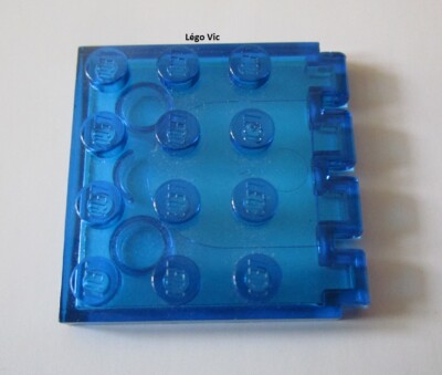 Lego 4213 Trans-Dark Blue Hinge Vehicle Roof 4x4 du 6783 5848 6890 6175 ...