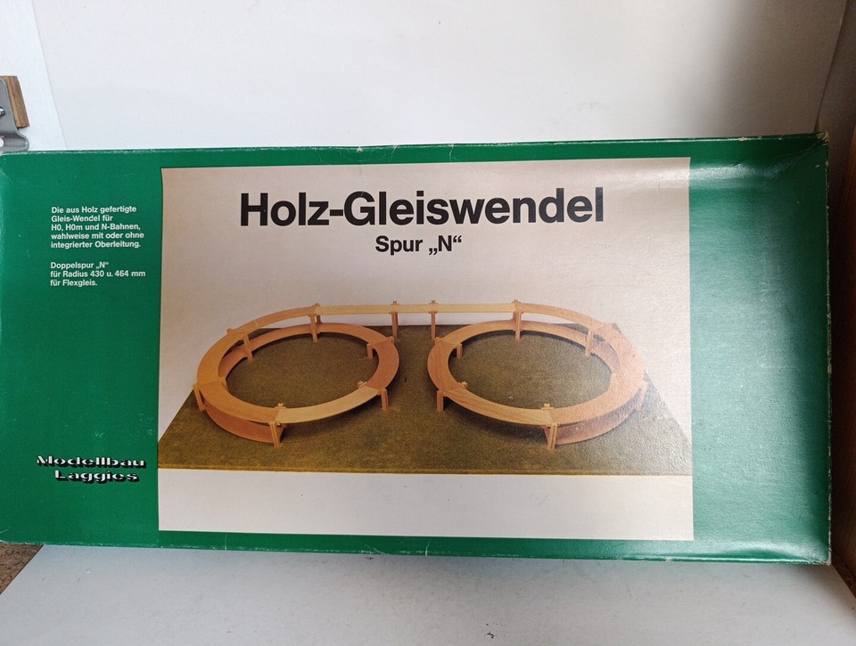 Modellbau Laggies 43466 , Gleiswendel , Aufbaukreis N R430/464 usw ...