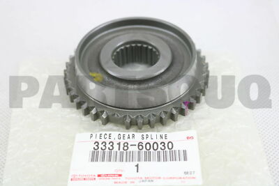 3331860030 Genuine Toyota PIECE, GEAR SPLINE, NO.5 33318-60030 | eBay